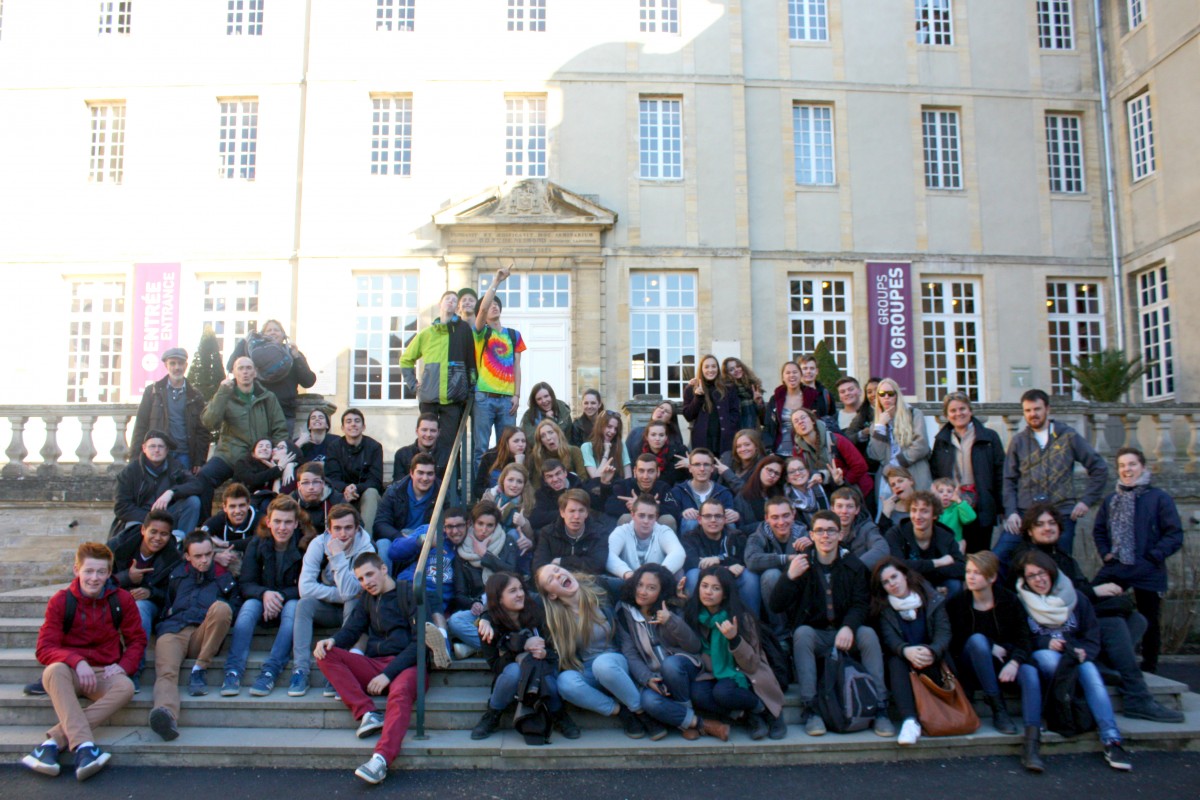Van Tech Invaded by 28 Spirited French Boys